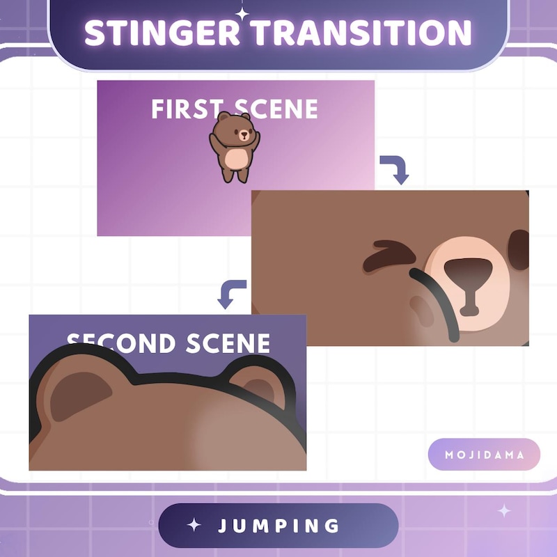 Pixel Transition for Obs - Etsy