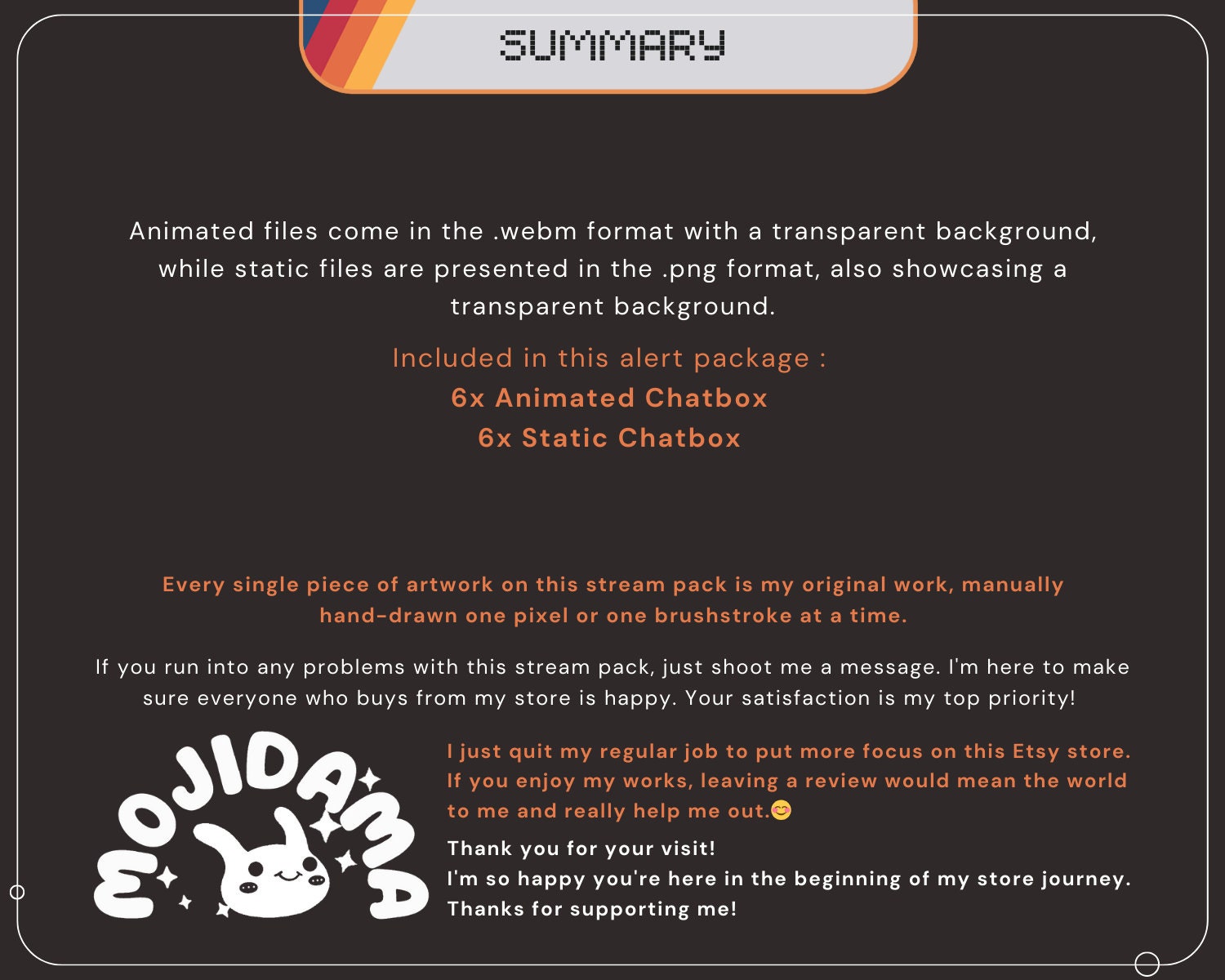 Twitch Chatbox Overlay Animation Galaxy Space Field Animated Star ...