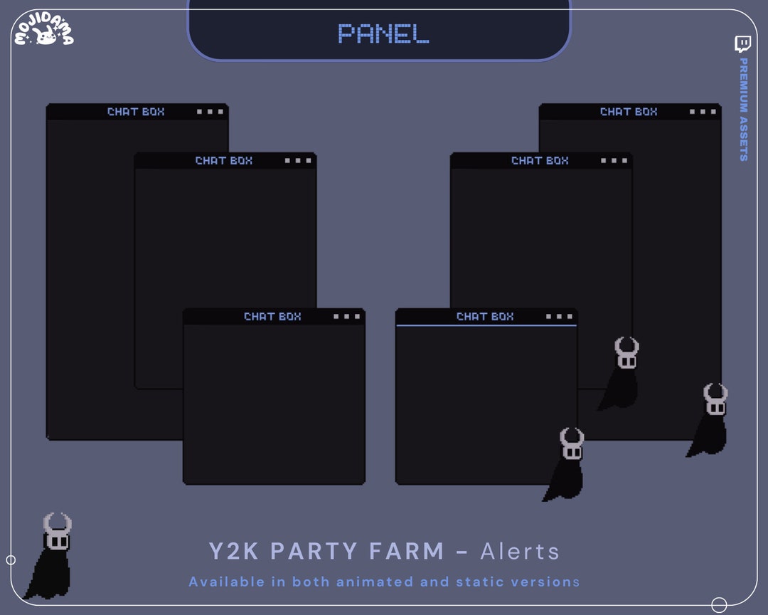 Spooky Animated Chatbox Twitch Overlay Ghost Animation - Etsy