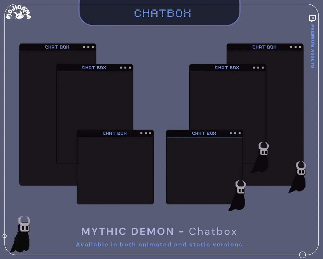 Spooky Animated Chatbox Twitch Overlay Ghost Animation Halloween Scarry ...