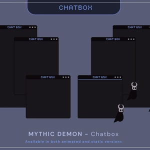 Spooky Animated Chatbox Twitch Overlay Ghost Animation Halloween Scarry ...