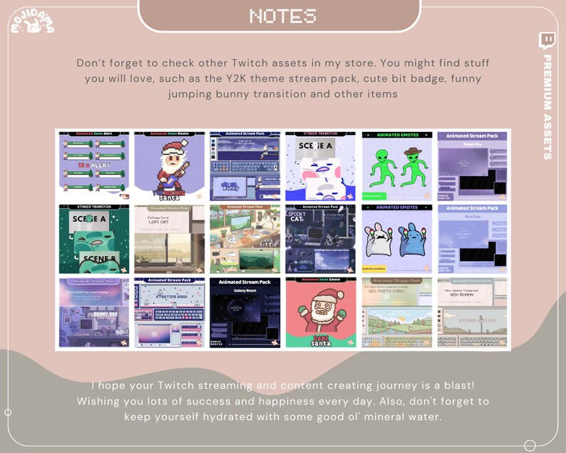 Cute Bear Twitch Chatbox Animation Overlays Animated Chat Obs ...