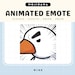 Silly Goose Animated Twitch Emotes: Funny Chibi Stream Emotes (digital ...