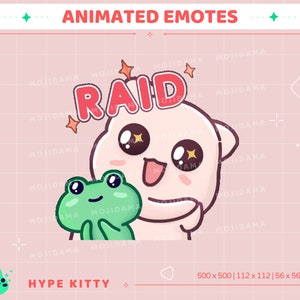 Cat Emotes Animation Hype Kitty Funny Dancing Animated Cute Animal ...