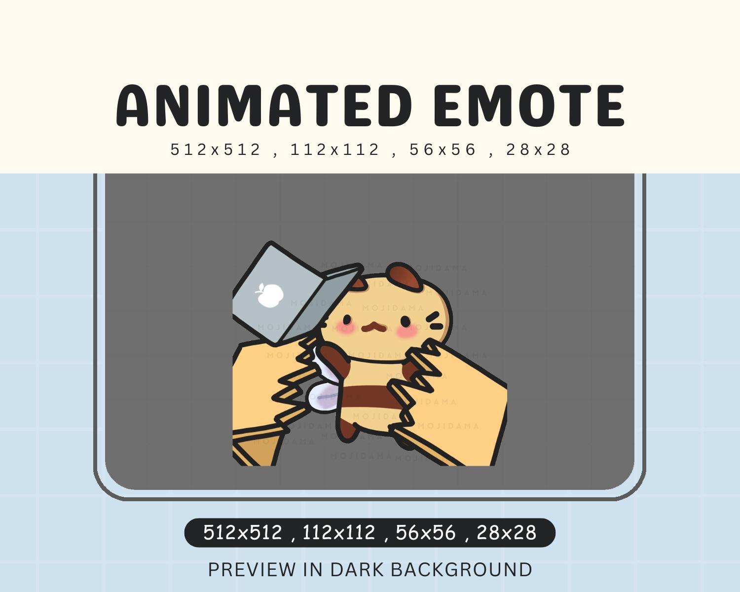 Animated Angry Bee Twitch Emote: Chibi Table Flip (digital Download - Etsy