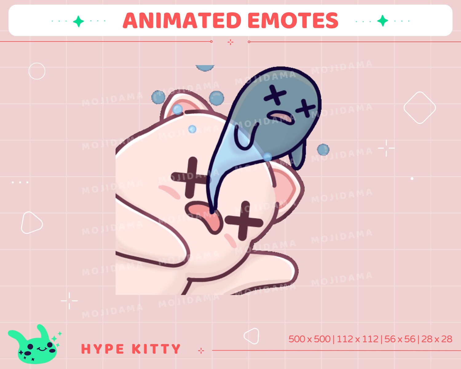 Cat Emotes Animation Hype Kitty Funny Dancing Animated Cute - Etsy