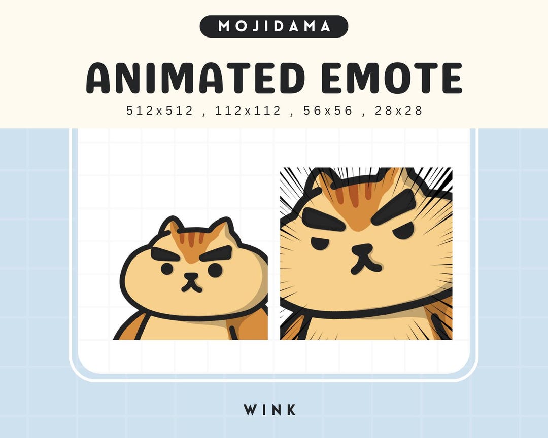 Squirrel Twitch Emotes Animation Serious Chipmunk Face Wink Animated ...