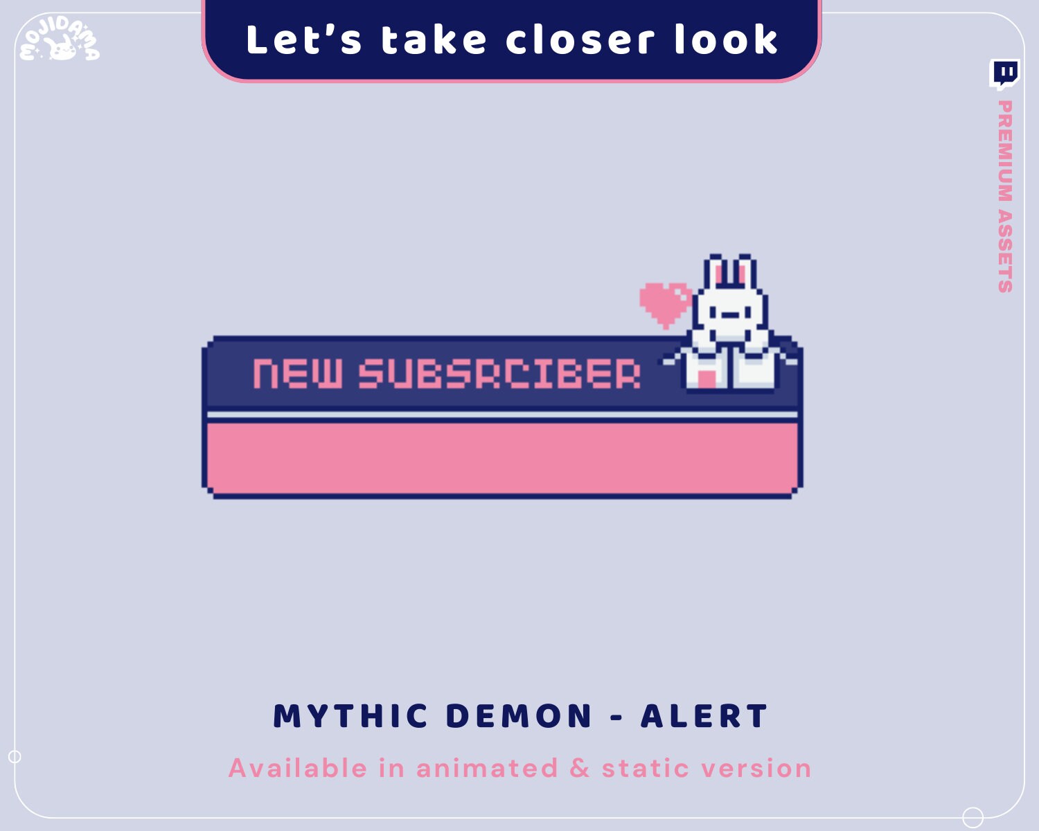 Bunny Rabbit Animated Twitch Stream Alerts: Y2K Style (digital Download ...