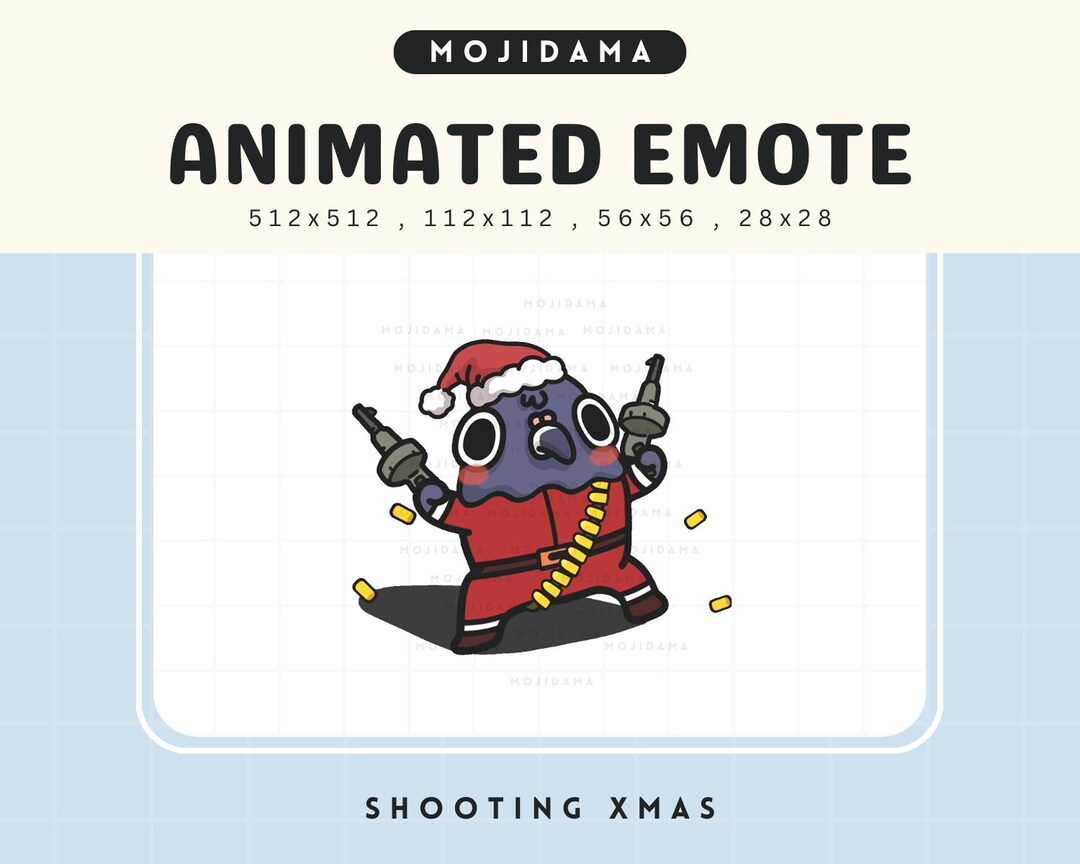 Emotes Twitch Noël pigeon, images animées joyeux Noël joyeux Noël et ...