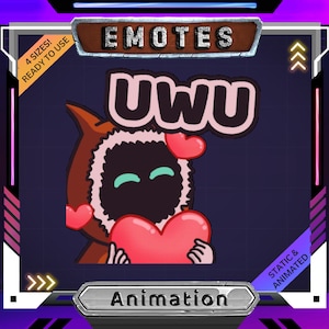Uwu Twitch Emotes Ghost Animation Stream Cute Cat Spooky Halloween ...