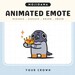 Pigeon Crown Emotes Twitch Animated Your King Queen Gg Victory Congrats ...