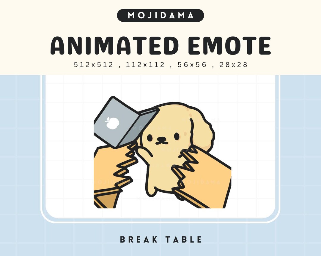 Golden Retriever Twitch Emotes Dog Animation Angry Cute Chibi Animated ...