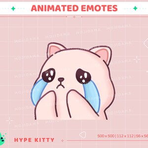 Cat Emotes Animation Hype Kitty Funny Dancing Animated Cute Animal ...