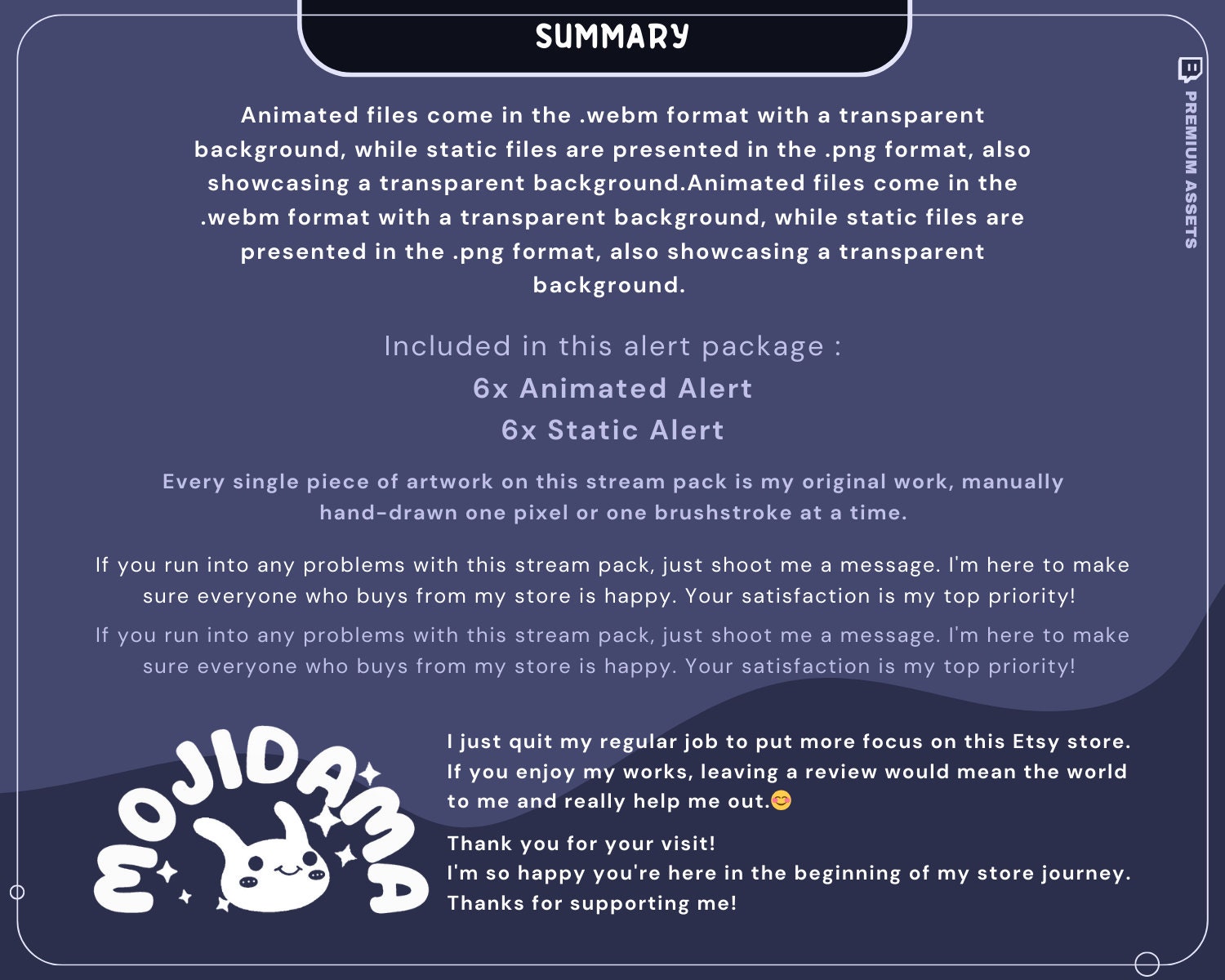 Ghost Twitch Alert Overlay Animation Stream Obs Streamlabs Studio Cute ...