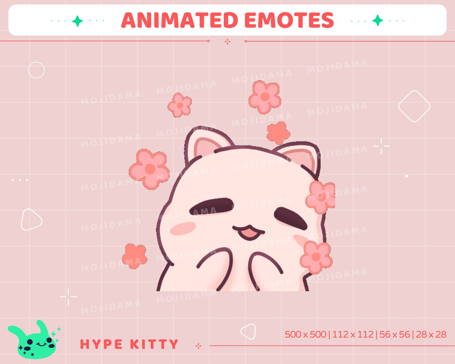 Cat Emotes Animation Hype Kitty Funny Dancing Animated Cute Animal ...