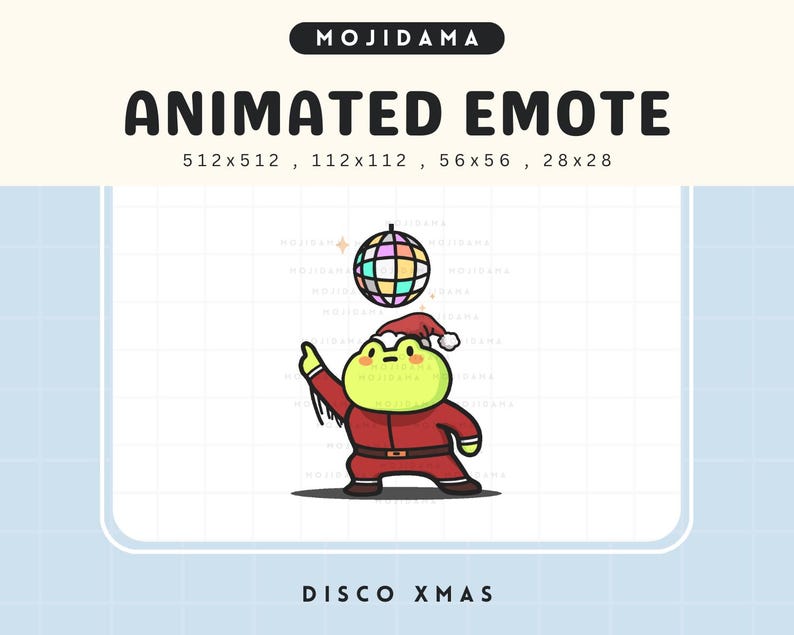 Frog Christmas Twitch Emotes, Animated Pepe Toad Meme Disco Dance ...
