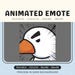 Silly Goose Animated Twitch Emotes: Funny Chibi Stream Emotes (digital ...
