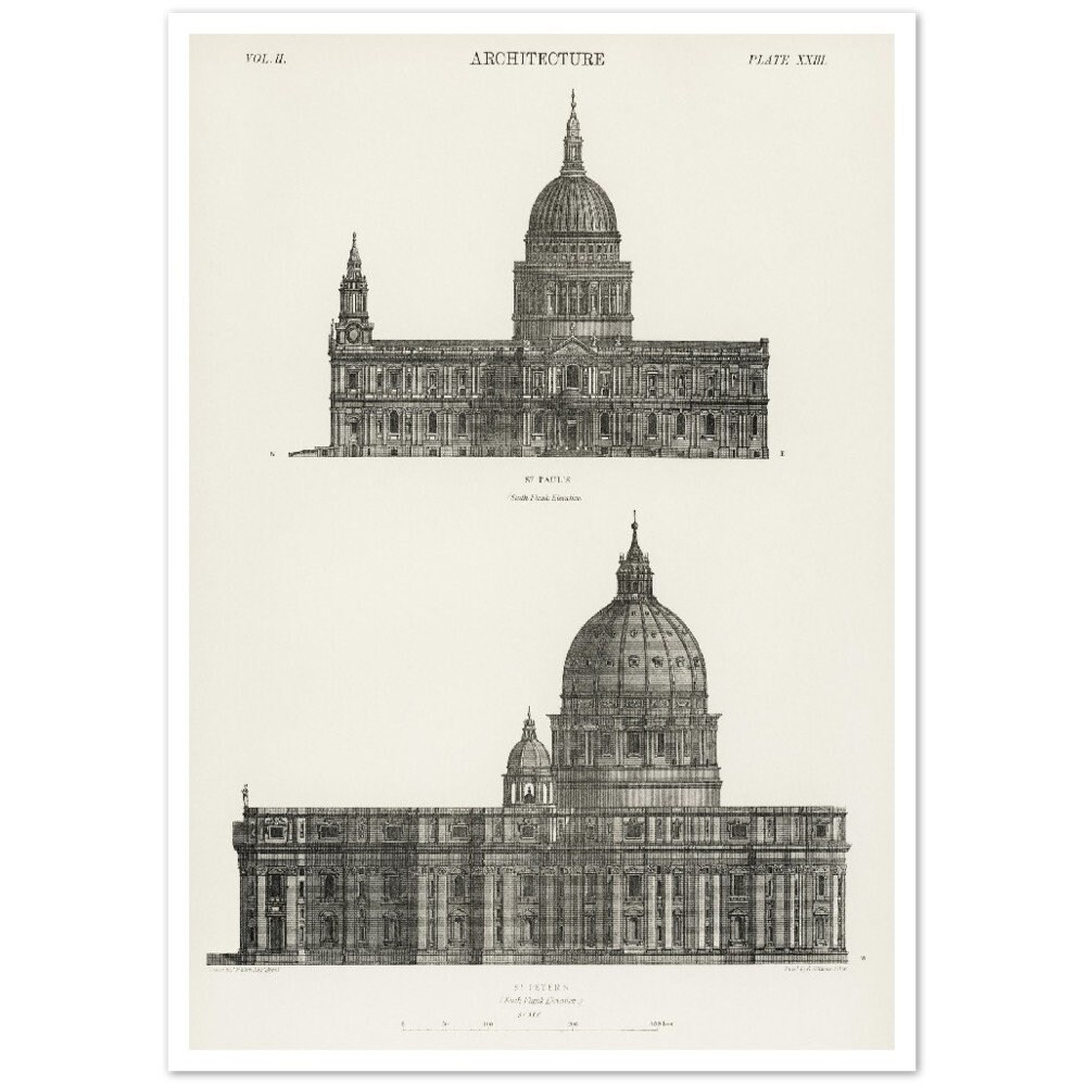 St. Paul and St. Peters Cathedral From the Book, Encyclopedia ...