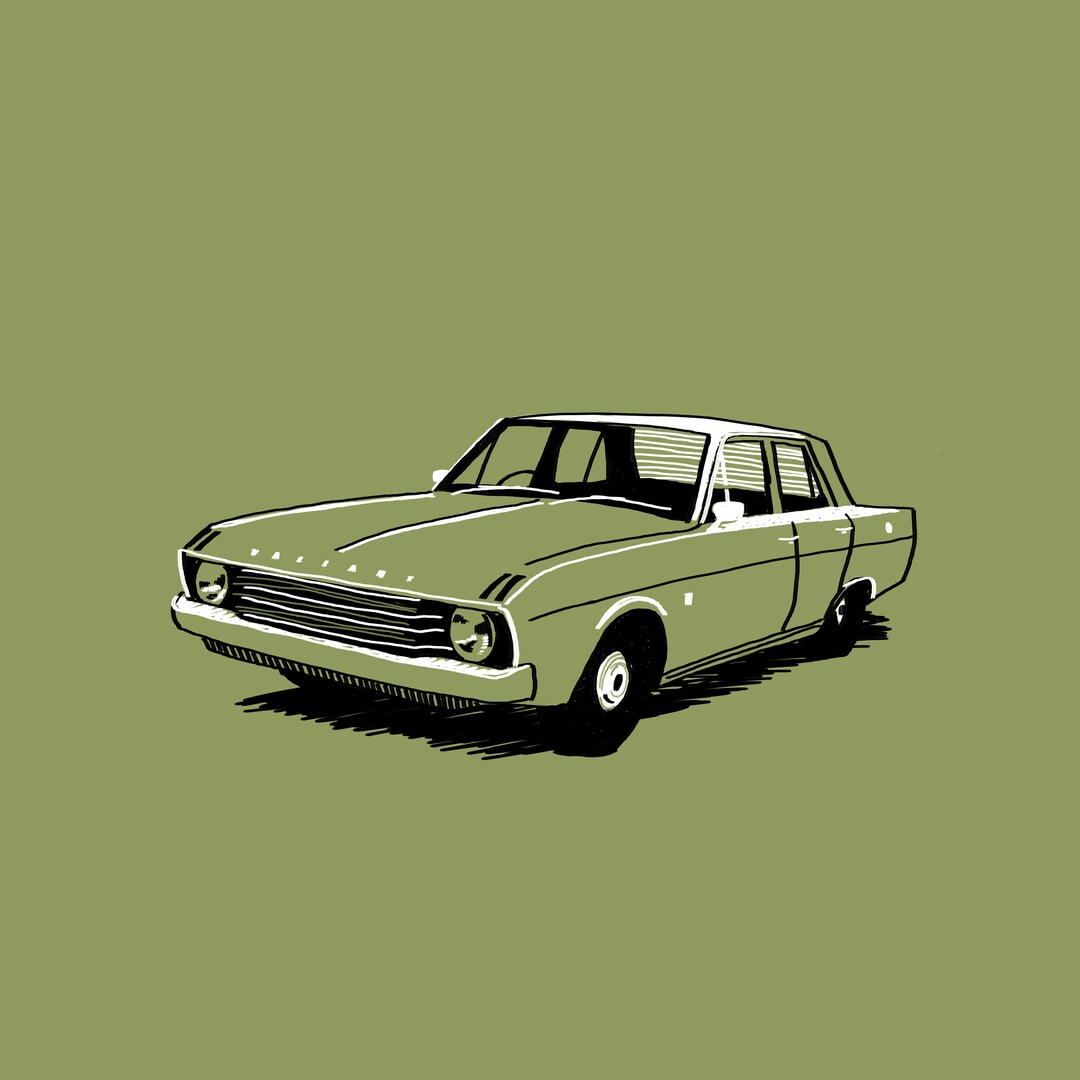 1969 Valiant VF Regal - Printable Art - Etsy