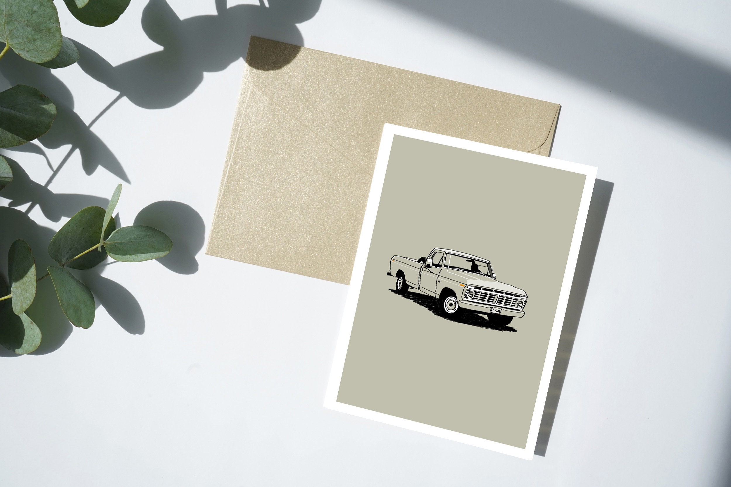 Ford F100 Printable Art - Etsy