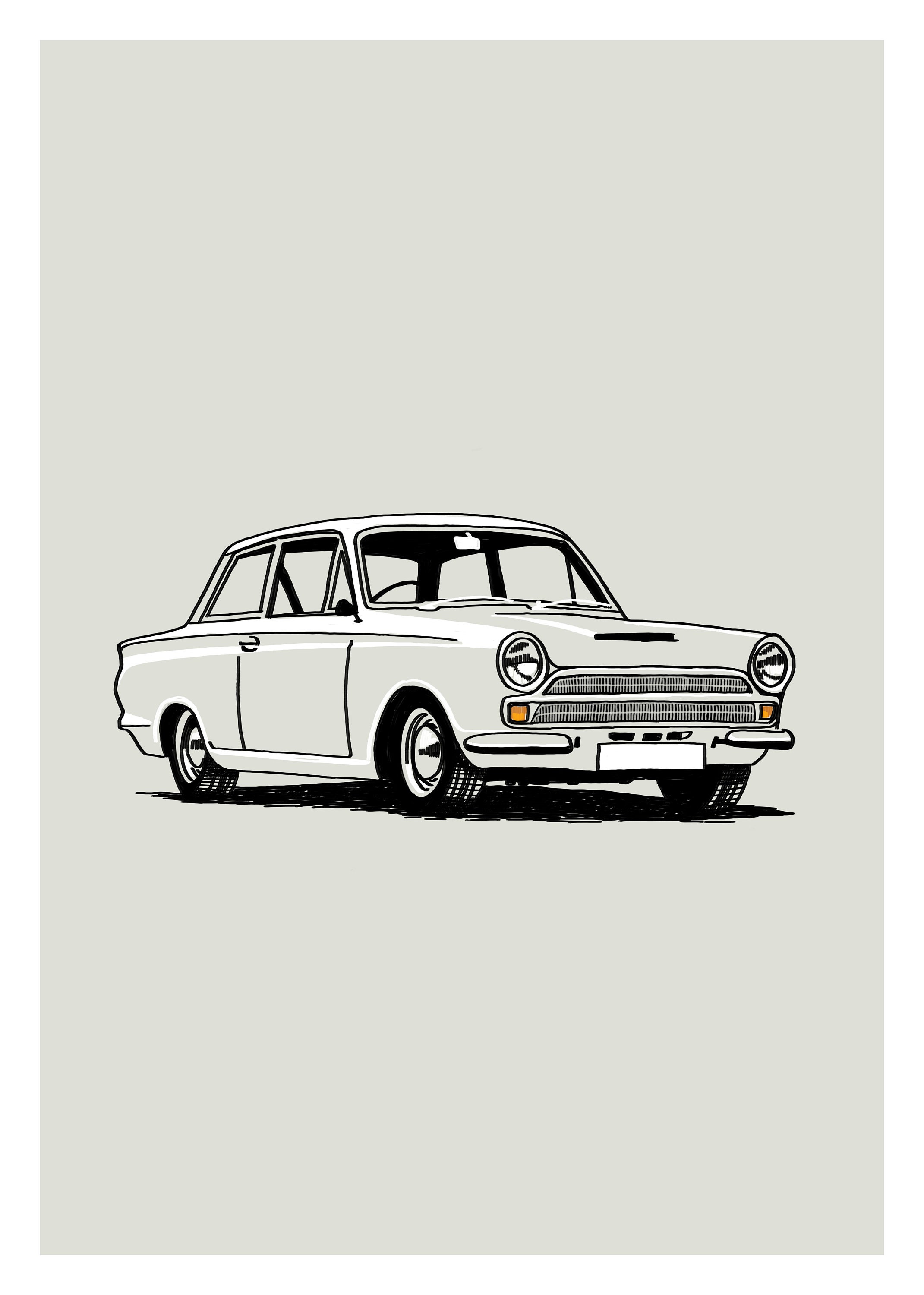 Ford Cortina Mk1 Printable Art - Etsy