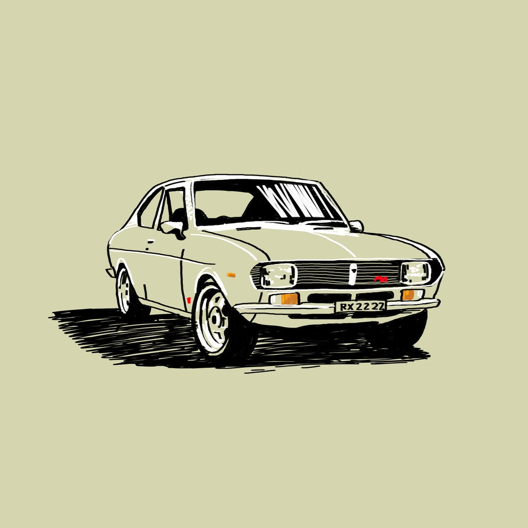 1976 Mazda RX2 Printable Art - Etsy