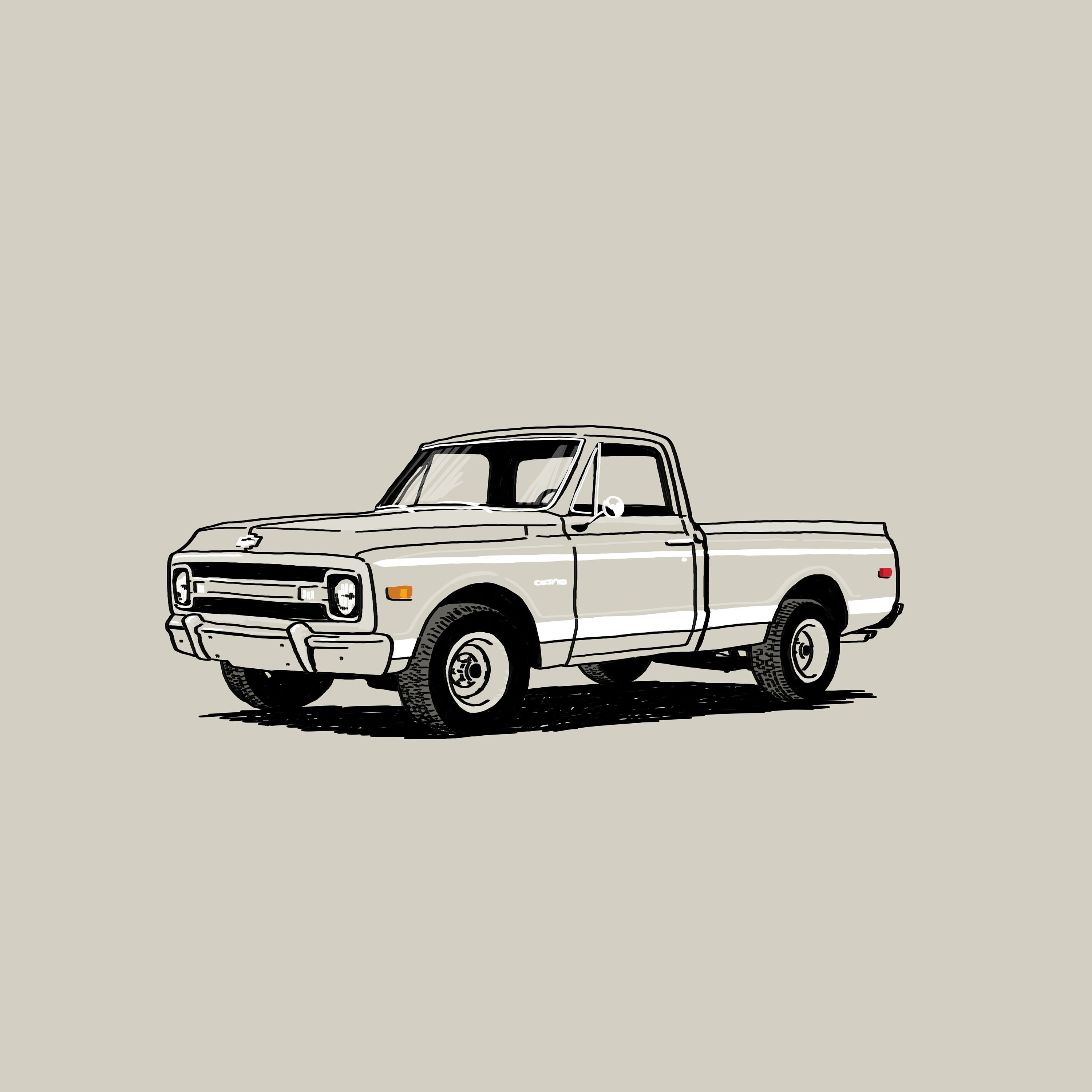 Chevrolet C10 Printable Art - Etsy