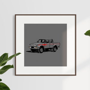 1981 Toyota Hilux Printable Art - Etsy Australia