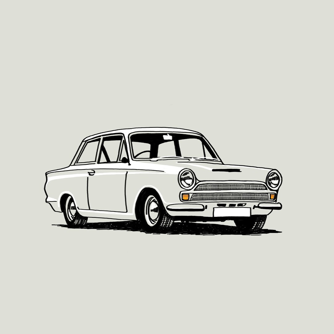 Ford Cortina Mk1 Printable Art - Etsy