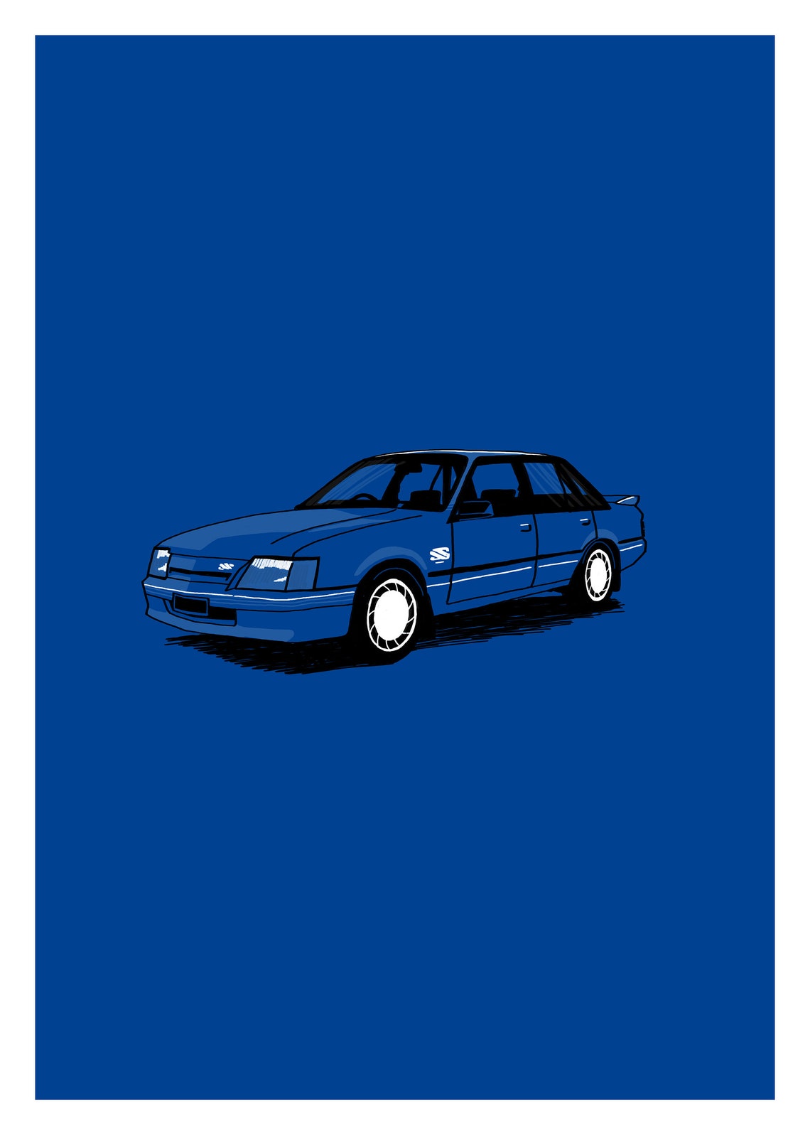 Holden Commodore VK SS Printable Art - Etsy Australia