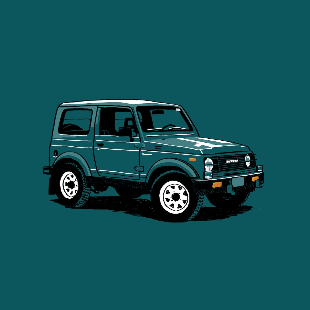 Suzuki Samurai / Sierra - Printable Art - Etsy Australia