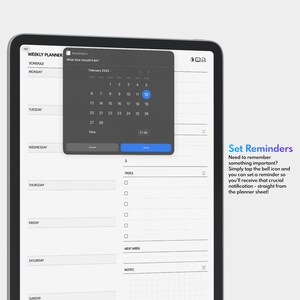 Planner Sheets With Apple Calendar & App Integration for Goodnotes ...