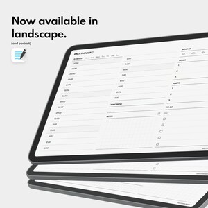 Planner Sheets With Apple Calendar & App Integration for Goodnotes ...