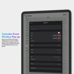 Planner Sheets With Apple Calendar & App Integration for Goodnotes ...