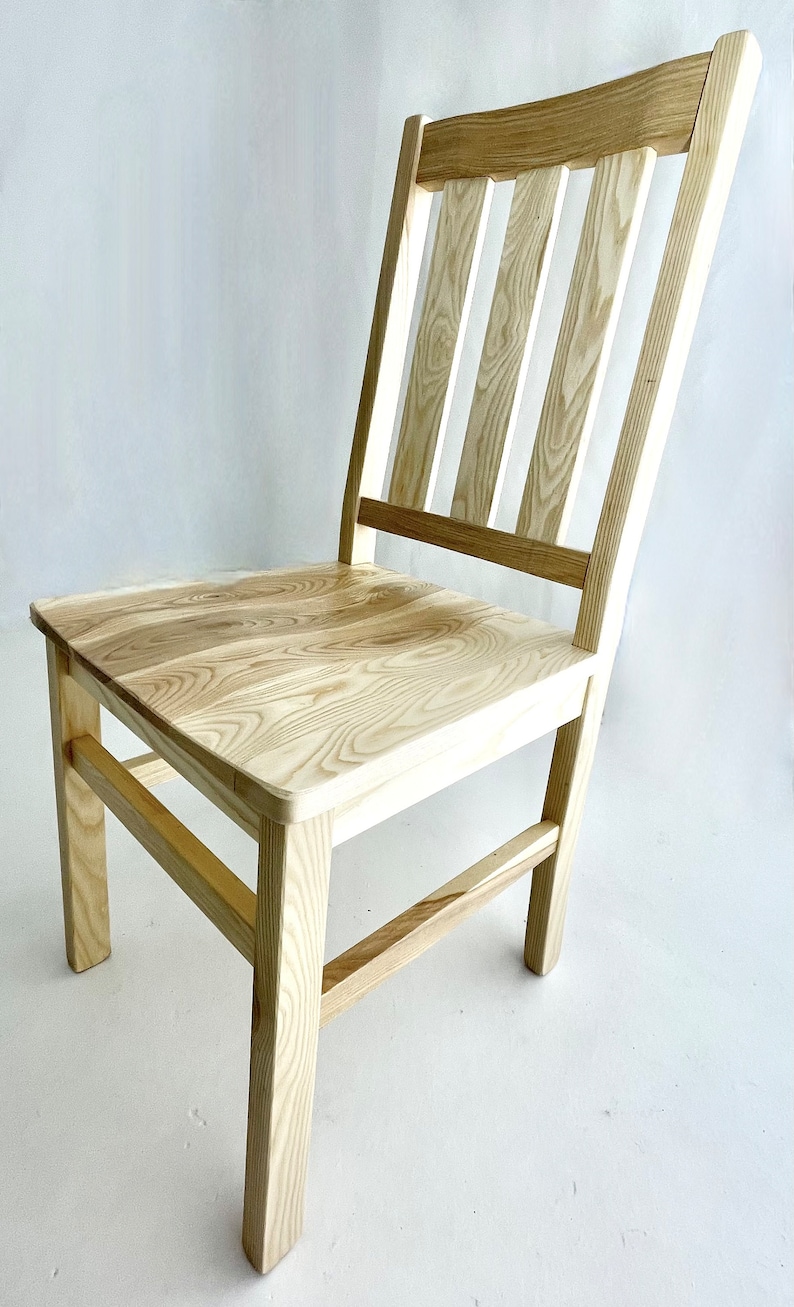 Chair, Monastery, Farmhouse Chair, Solid Hardwood Ash, Dining,kitchen ...