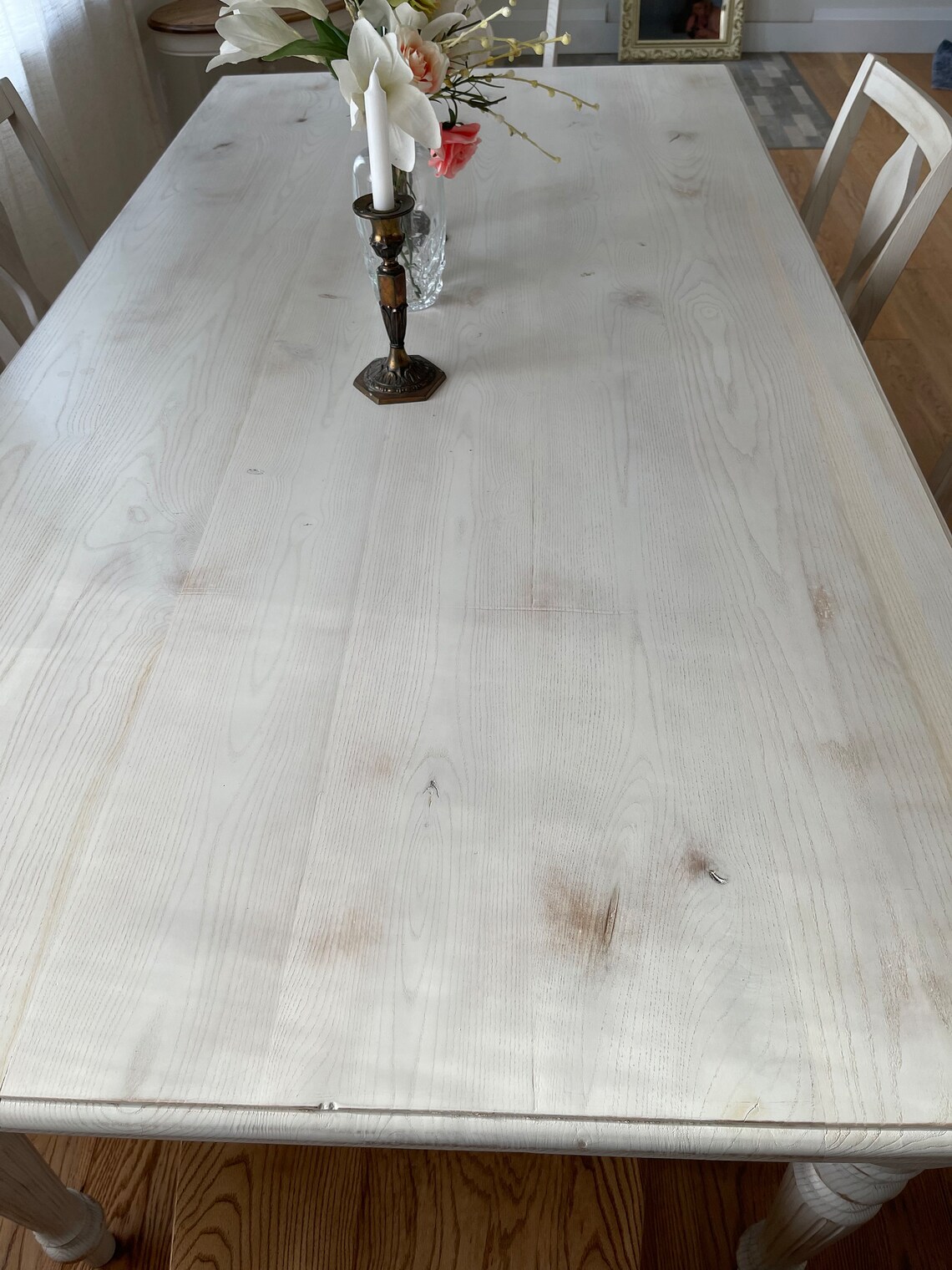 French Cottage Table,french Farmhouse Table, Harvest Dining Table ...