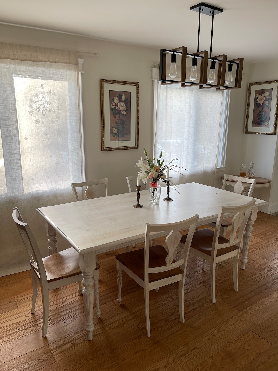 French Cottage Table,french Farmhouse Table, Harvest Dining Table ...