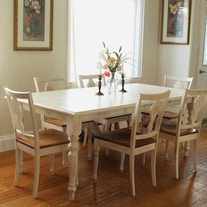 French Cottage Table,french Farmhouse Table, Harvest Dining Table ...