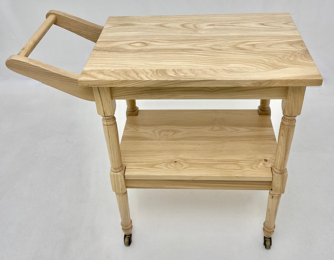 Service Cart, Tea Cart on Wheels, Serving Bar Cart, Vintage Catering ...