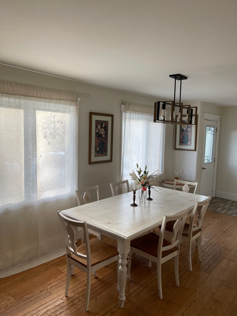 French Cottage Table,french Farmhouse Table, Harvest Dining Table ...