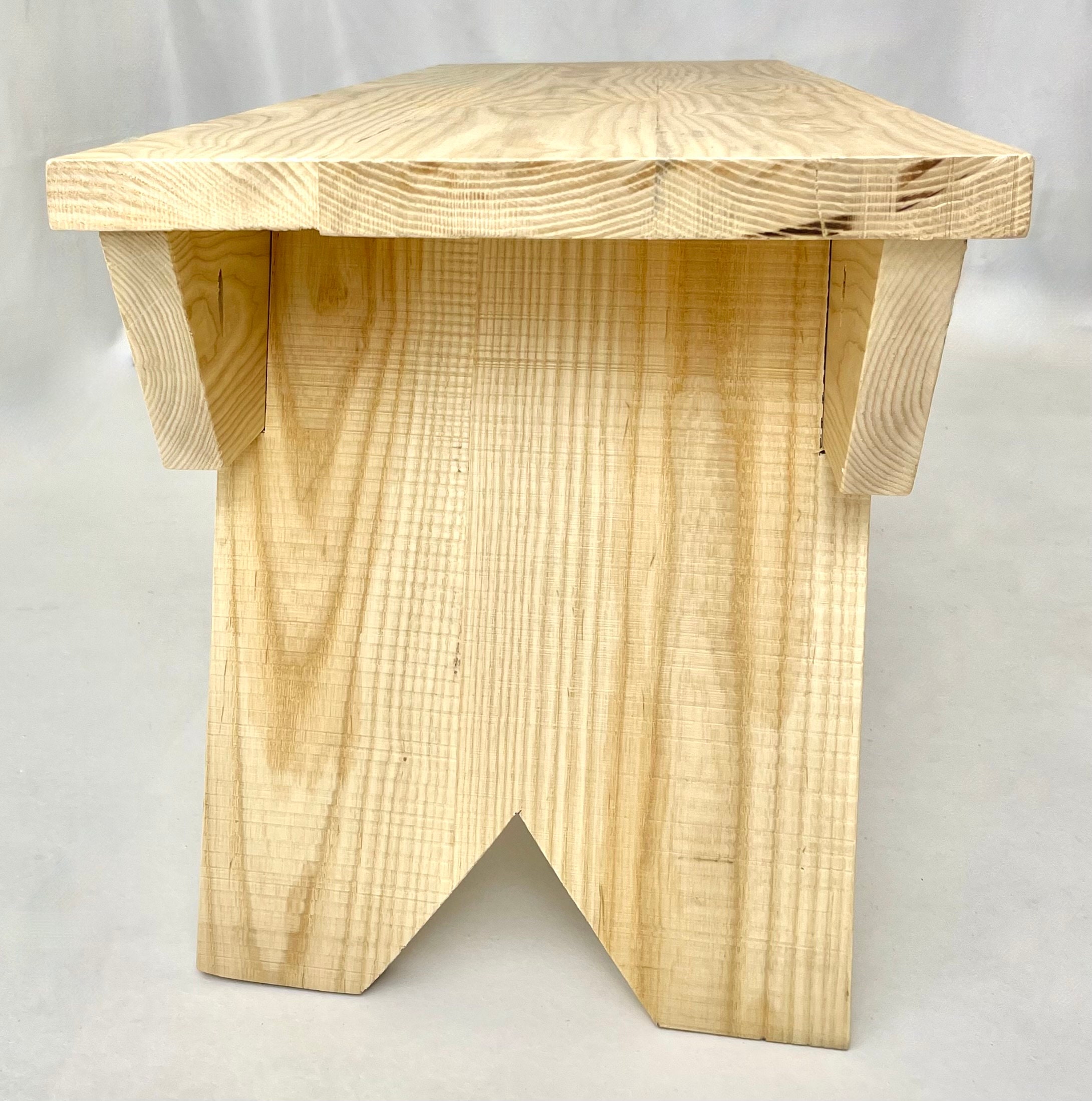 Bench, Rustic Chic, Modern Farmhouse Bench, Solid Hardwood, Kitchen ...