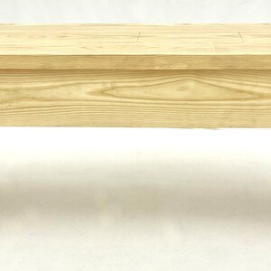 Bench, Rustic Chic, Modern Farmhouse Bench, Solid Hardwood, Kitchen ...