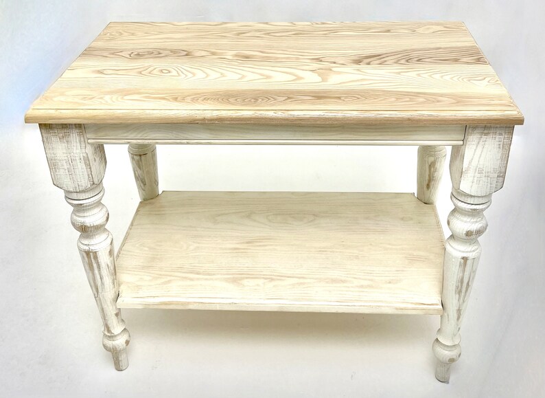 Kitchen Island,farmhouse Island,french Cottage, Chic,harvest Side Table ...