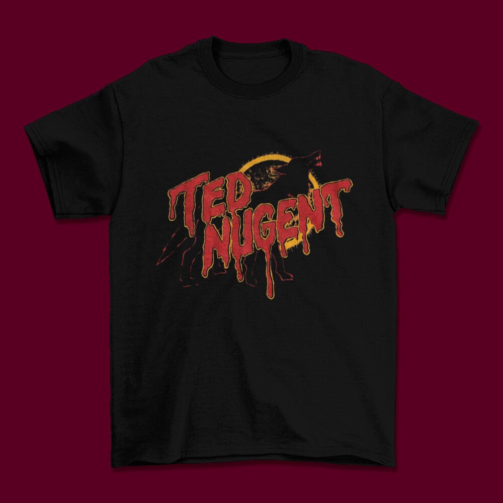 Retro Graphic Ted Nugent Whiplash Bash 2000 Black Unisex T-shirt - Etsy