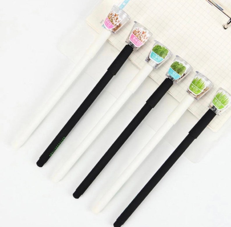 Mini Living Garden Pen Real Life Plant Gift School Office - Etsy