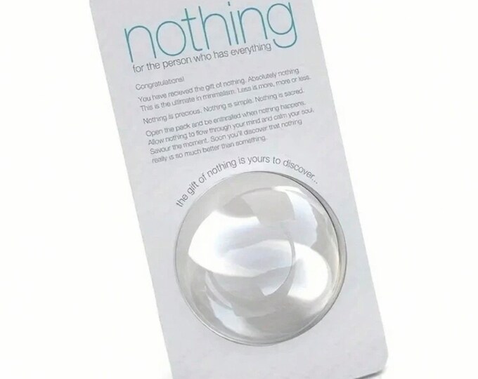 Jar of Nothing - Etsy