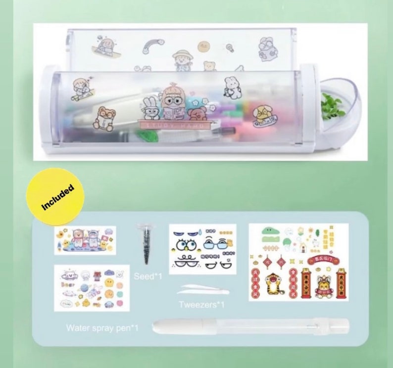 Plant Planet Create & Grow Pencil Case - Etsy