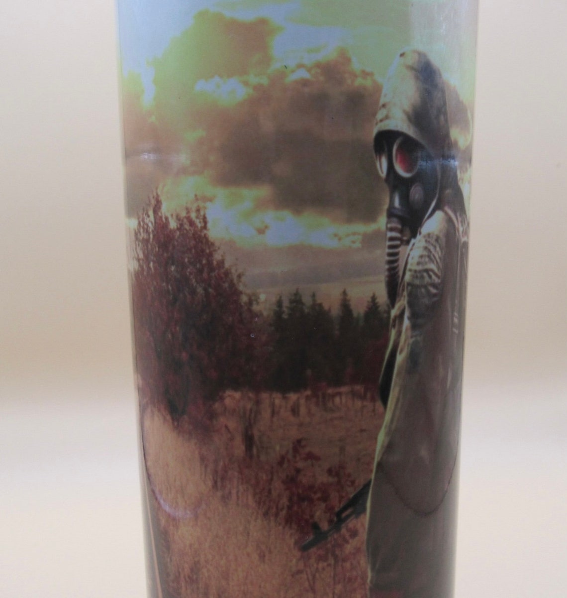 Unique Sublimated Tumbler Gas Mask Art - Etsy