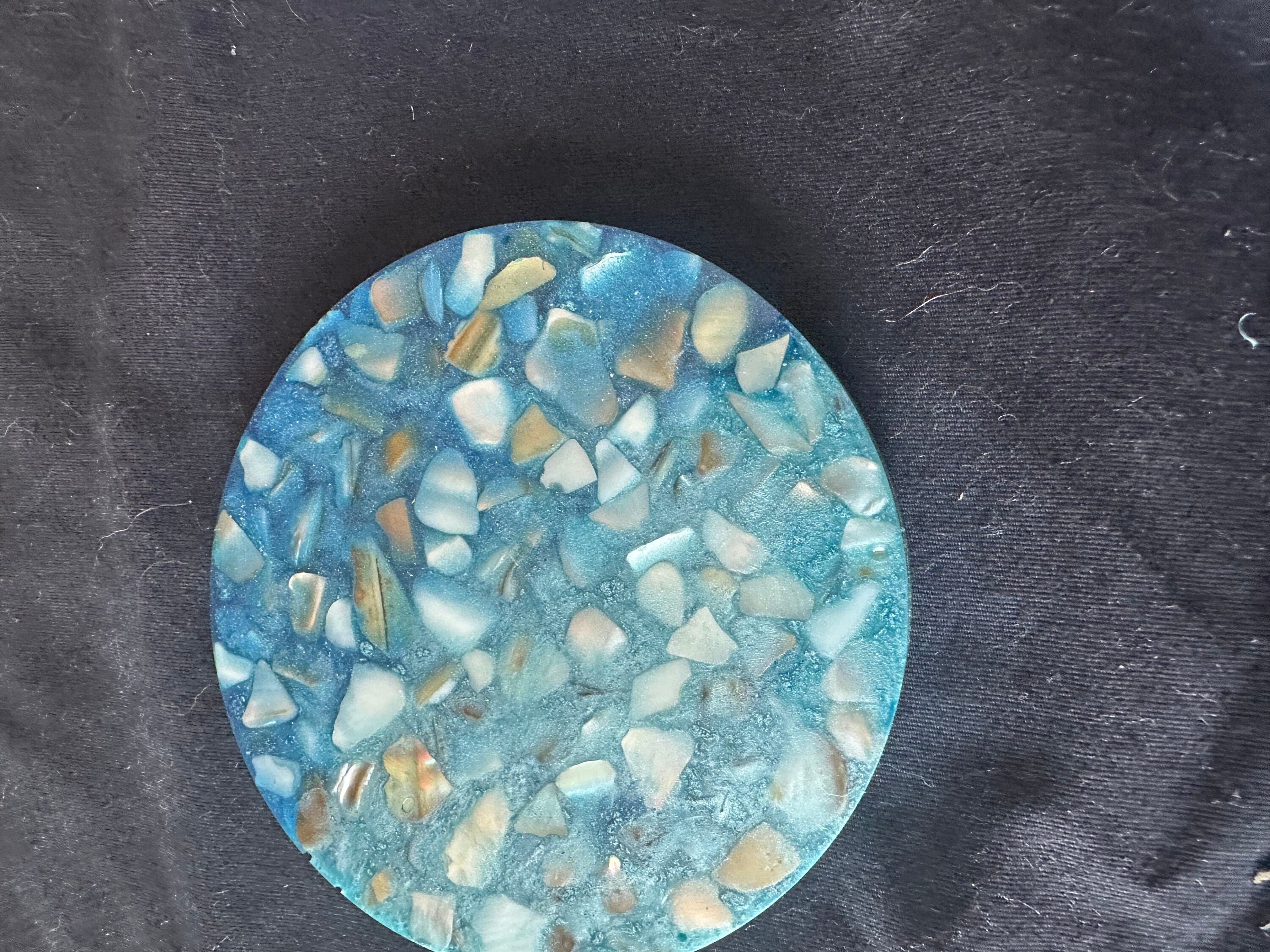 Handcrafted Resin Ocean Theme Coasters With Holder - Set of 4 - Etsy