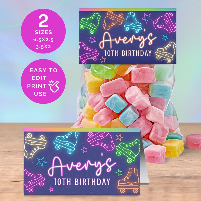 Loot Bag Template - Etsy